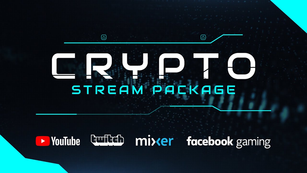 Crypto - Sci-Fi Stream Overlay, Alerts and Widget Package - YouTube