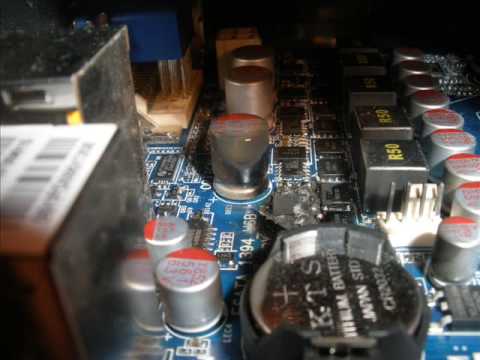 overclocking gone wrong FAIL (by willy) - YouTube