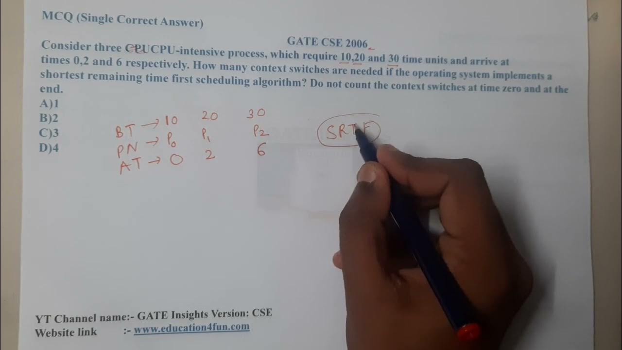 GATE CSE 2006 - YouTube