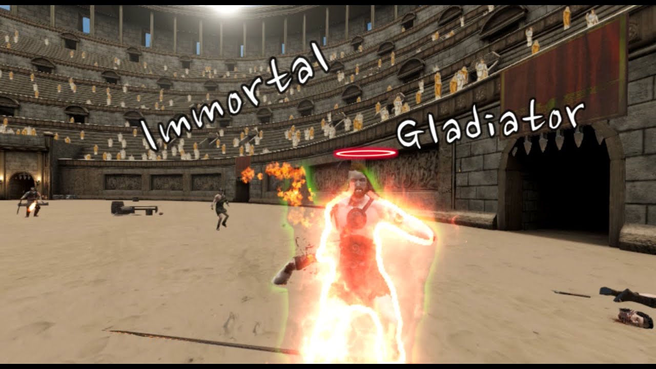 Blade And Sorcery VR Worthy Warrior Vs The Immortal Gladiators| - YouTube