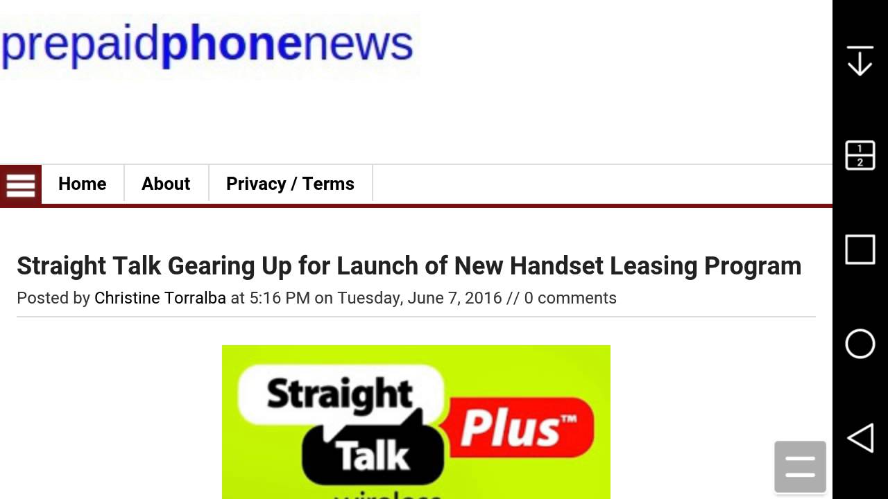 Straight Talk to Launch "Straight Talk Plus" Phone Leasing Program ...
