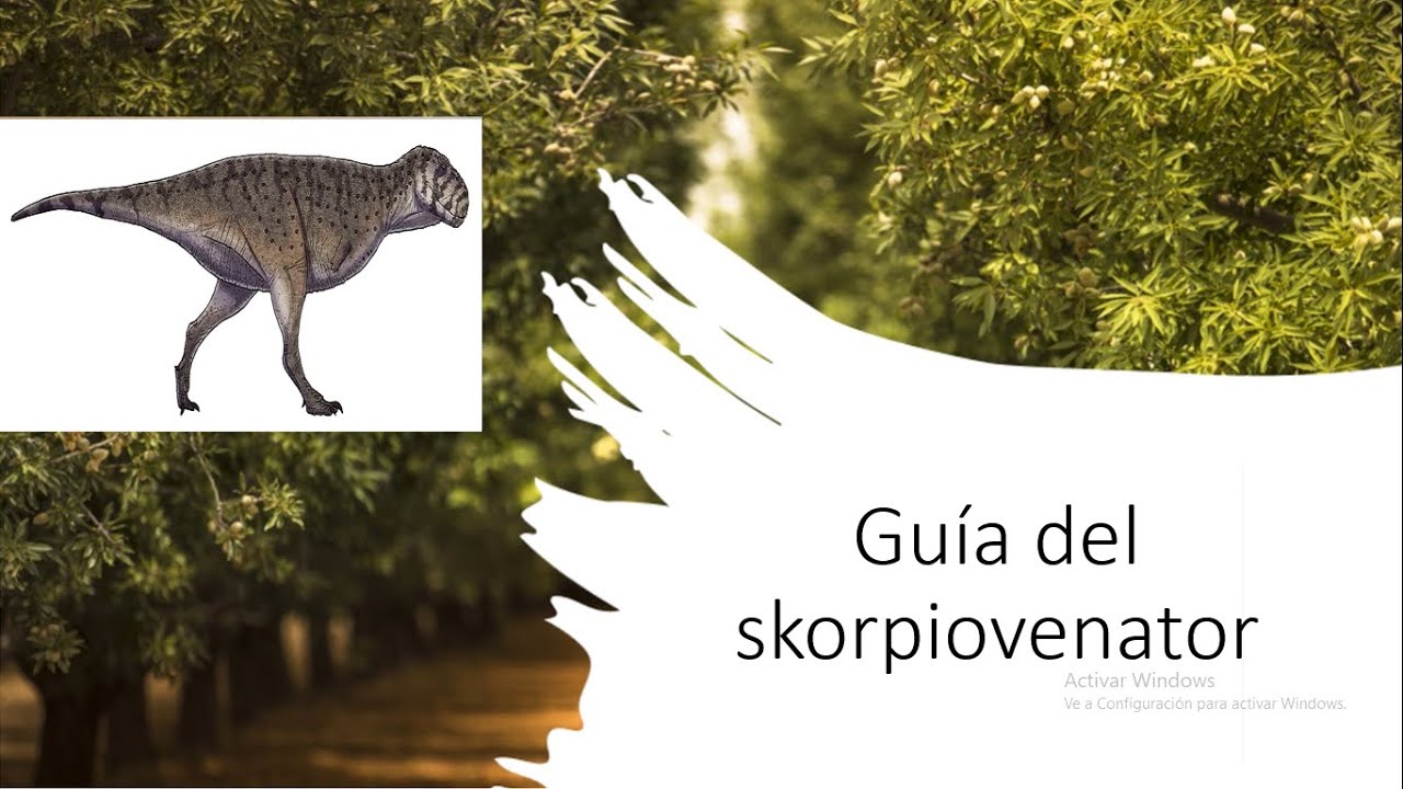 Guía del skorpiovenator - YouTube