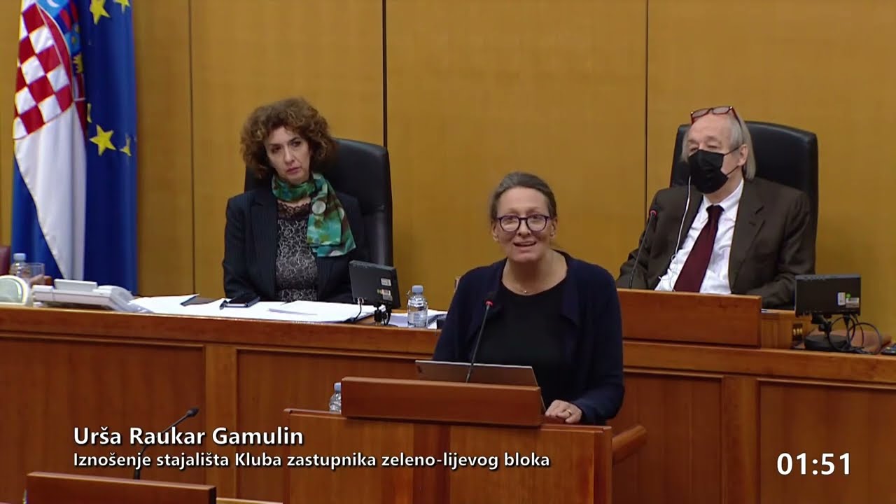 O mirovinama slobodnih umjetnika u HR saboru - YouTube