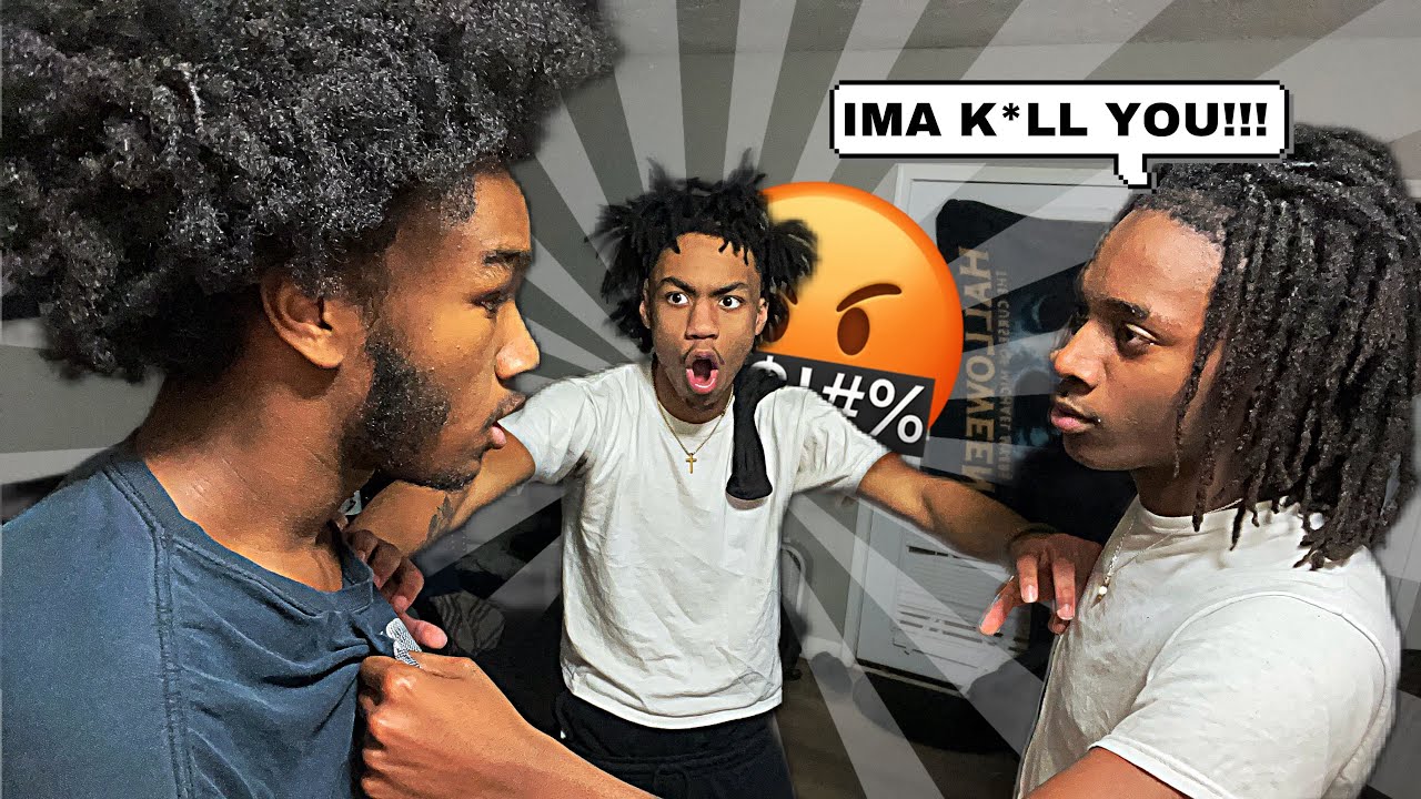 I PRESSED MY IRL TO GET HIS REACTION PRANK! *WORST IDEA EVER* - YouTube