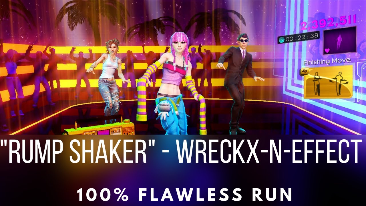 Dance Central 3 - Rump Shaker - Wreckx-N-Effect - Flawless Run - YouTube