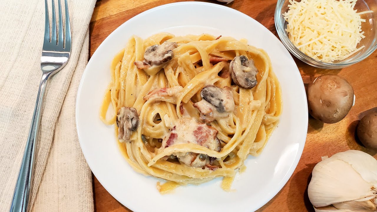 Creamy Fettuccine Alfredo Recipe I Fettuccine Alfredo I Fettuccine with ...