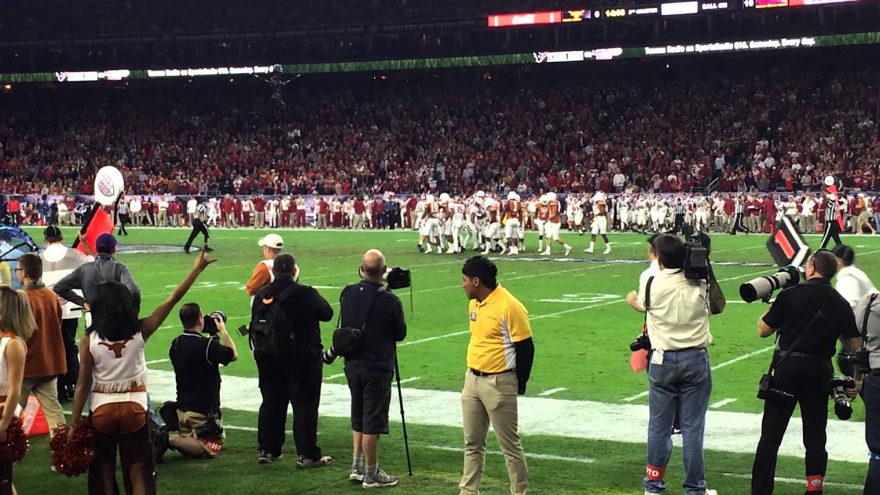 Daje Johnson Texas Bowl 2014 Longhorn Kick Return - YouTube