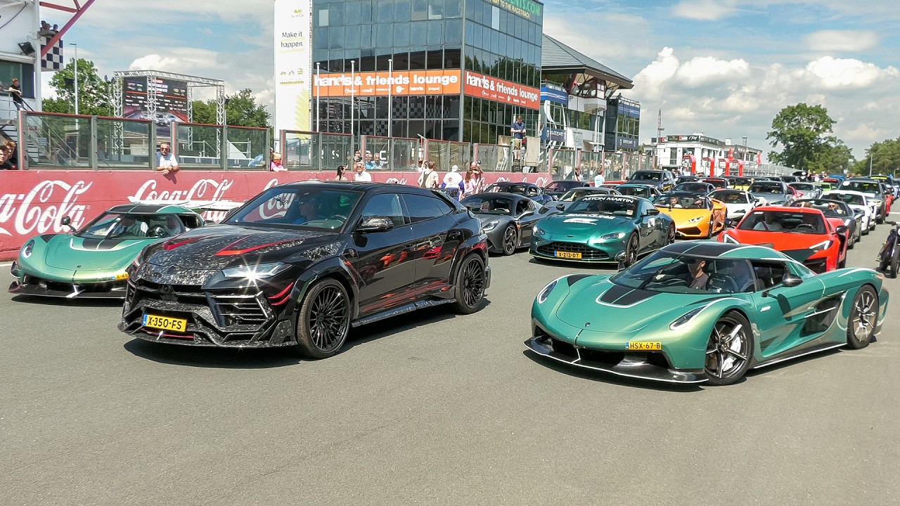 EPIC Hypercar & Supercar Gathering - Jesko Absolut, Jesko Attack ...