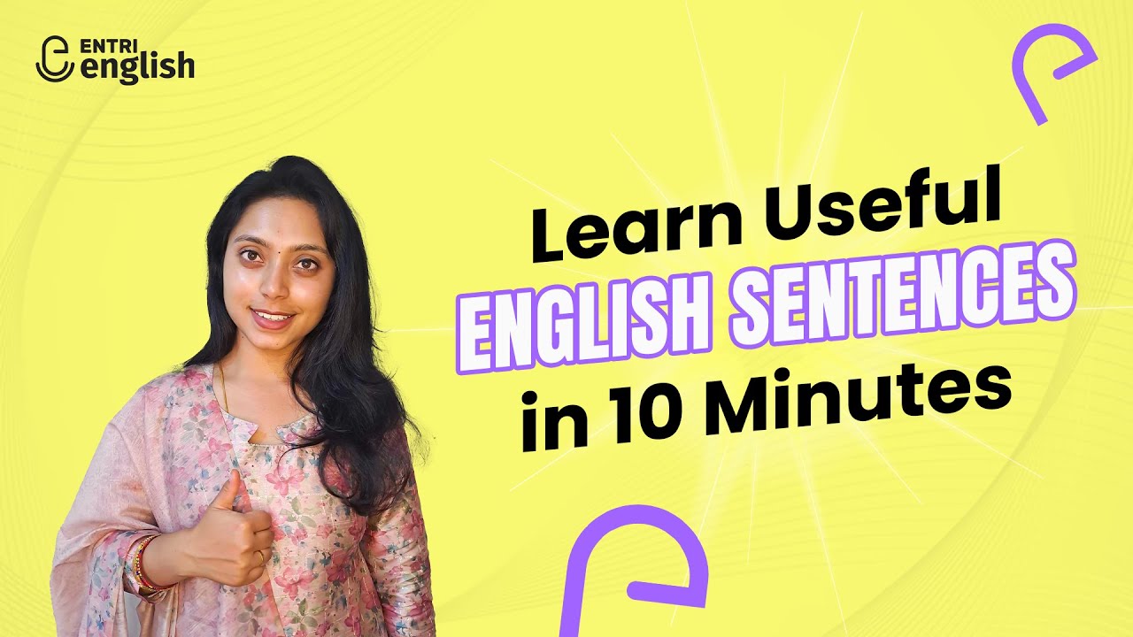 Learn Useful English Sentences in 10 Minutes #spokenenglish by # ...