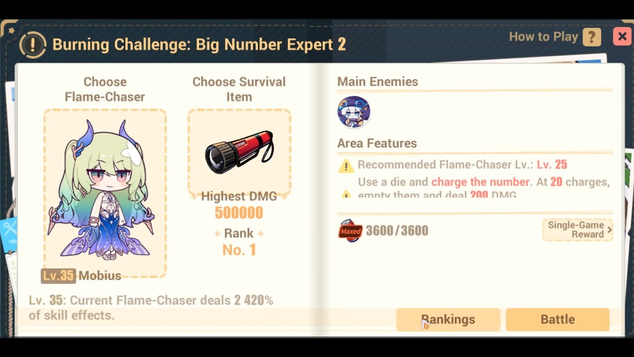 HI3 burning challenge mobius 500k - YouTube