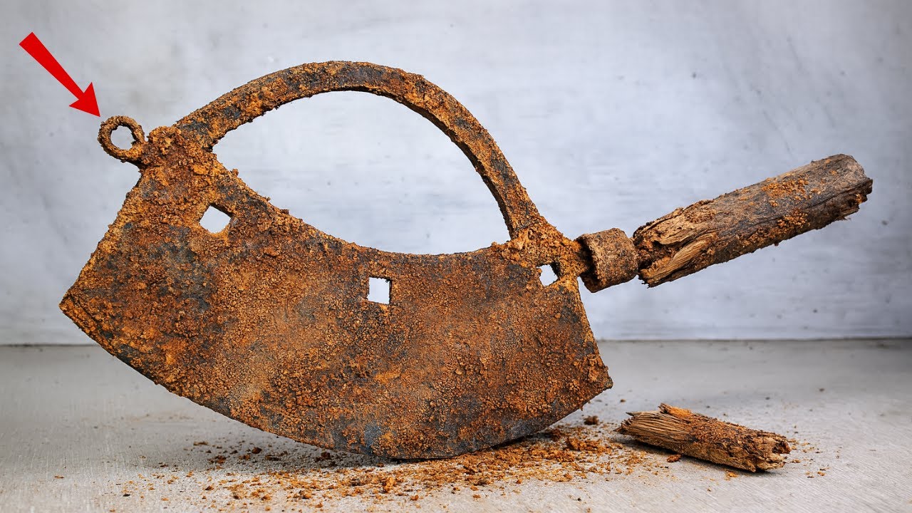 Restoring a 100 Year-Old Mystery Cleaver - The Results Will Shock You ...
