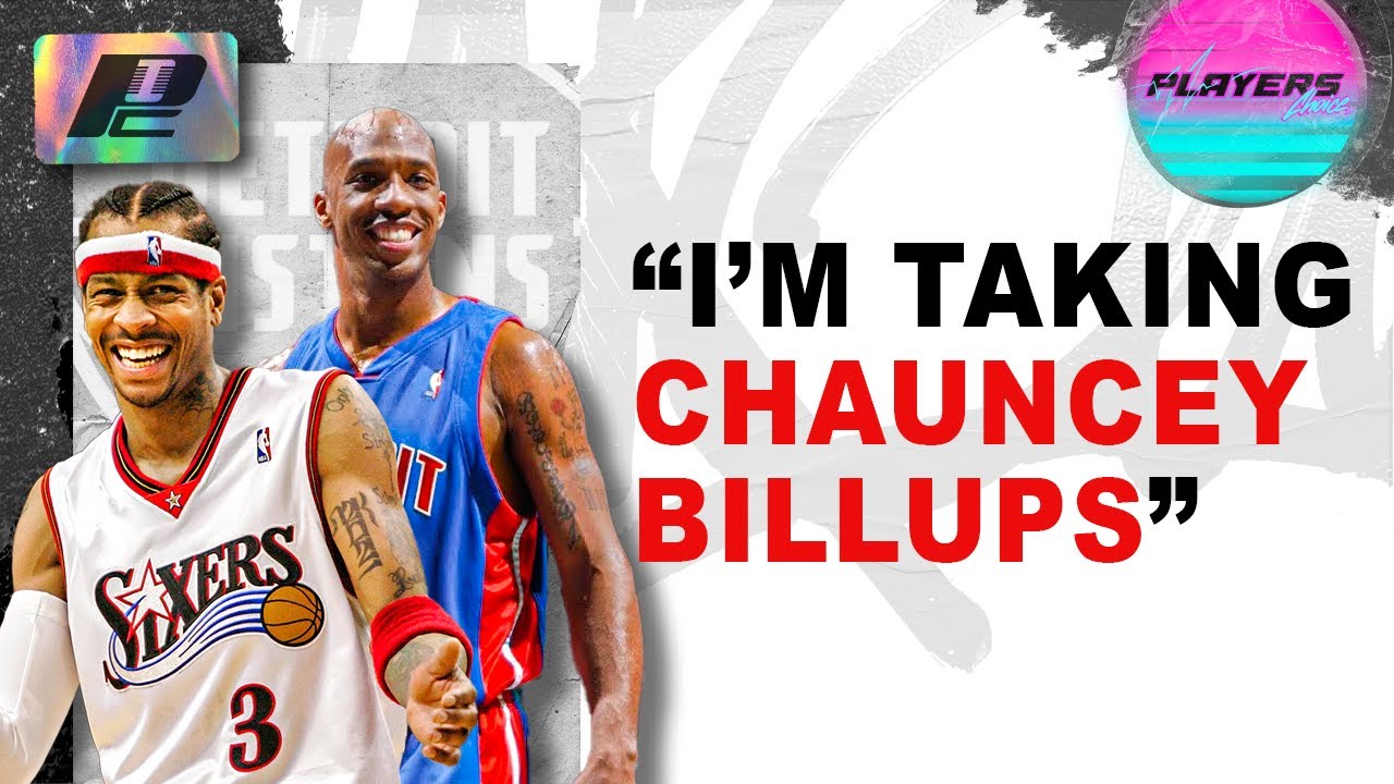 "I'm Taking Chauncey Billups OVER Allen Iverson" - YouTube