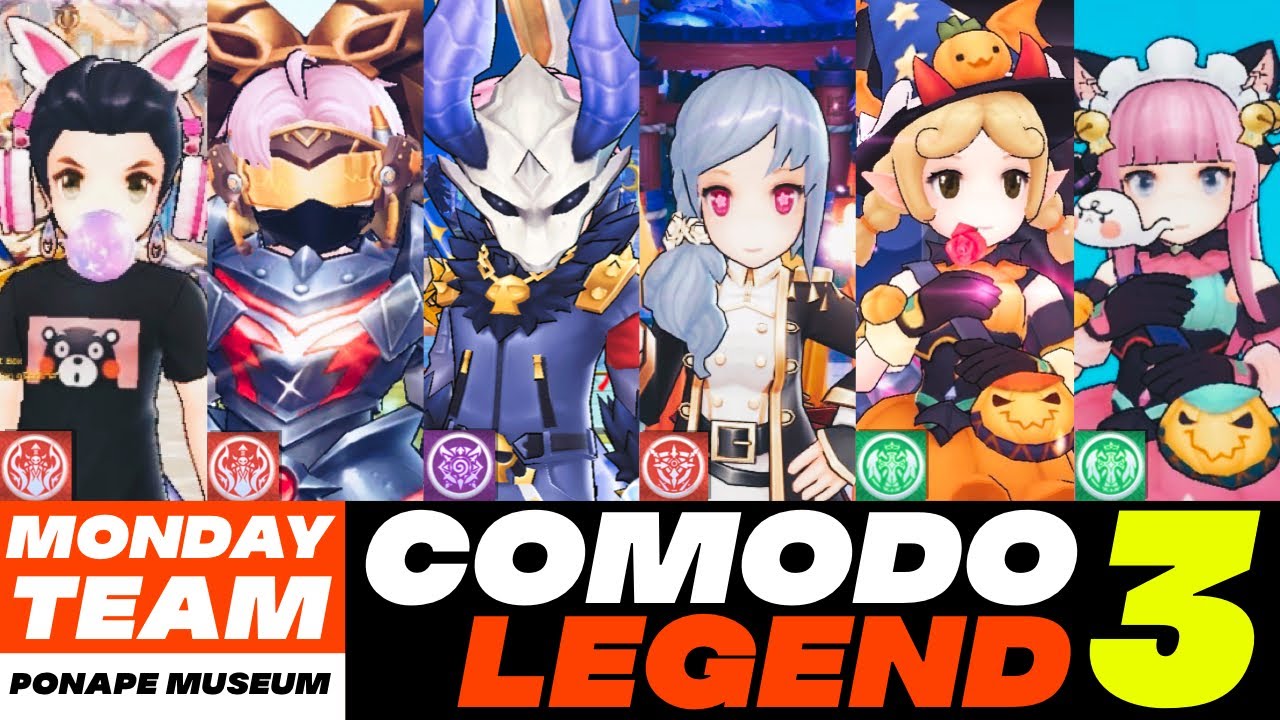 Ragnarok M : Comodo Legend 3rd Floor Ponape Museum Monday Team [ Slayer ...