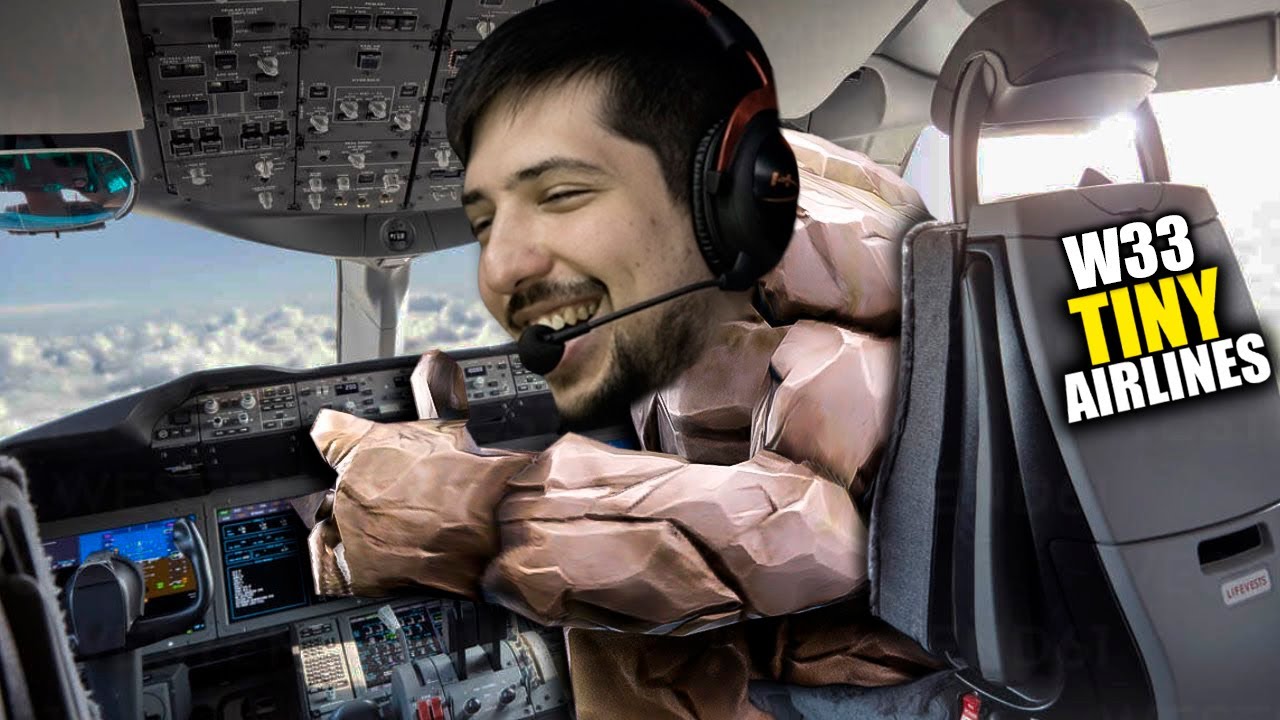 W33 Welcome Passengers to Tiny Airlines ️ - YouTube