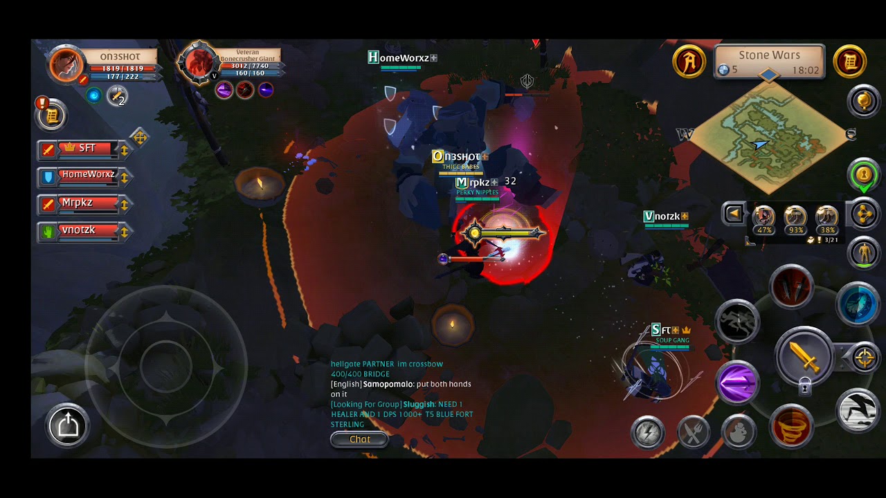 Albion online android for OnePlus 6 maximum graphics game settings 60 ...