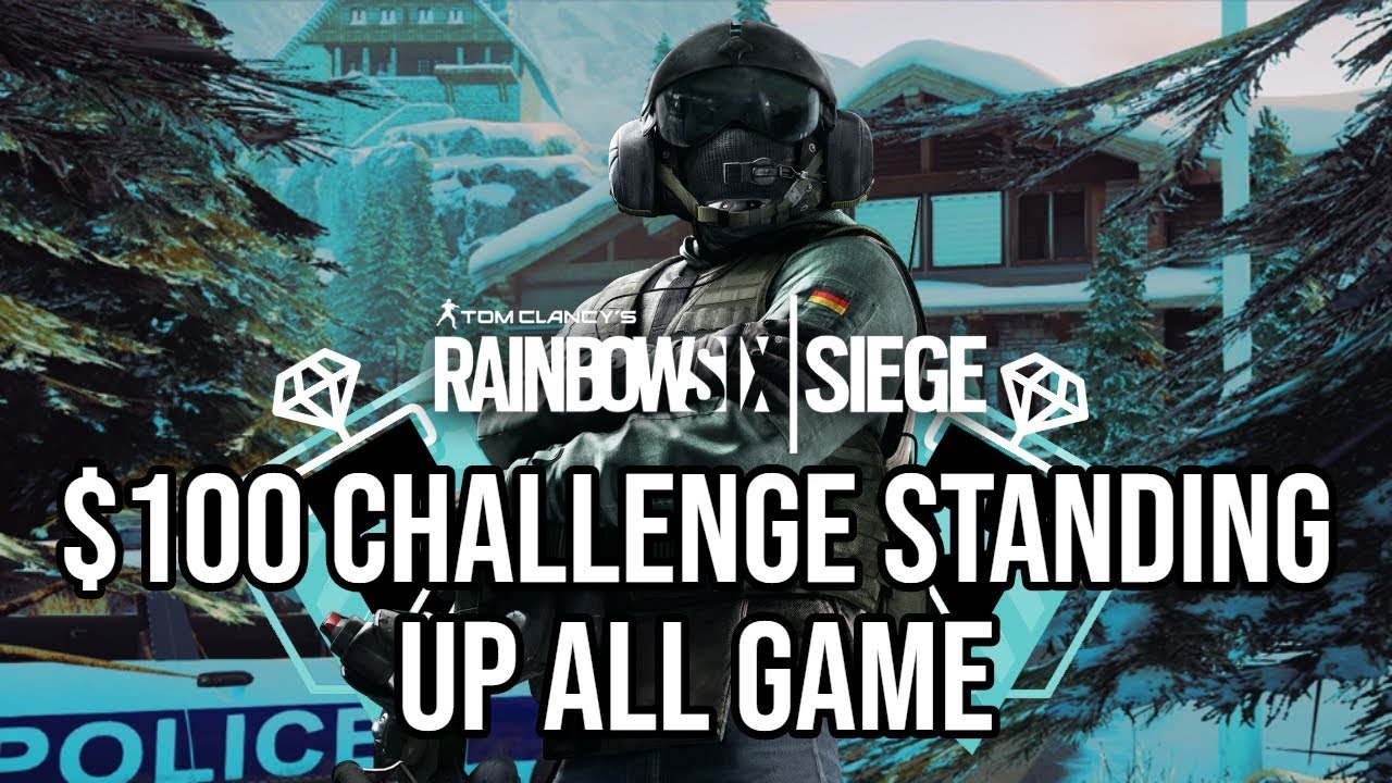 $100 Challenge Standing Up All Game | Chalet Full Game - YouTube