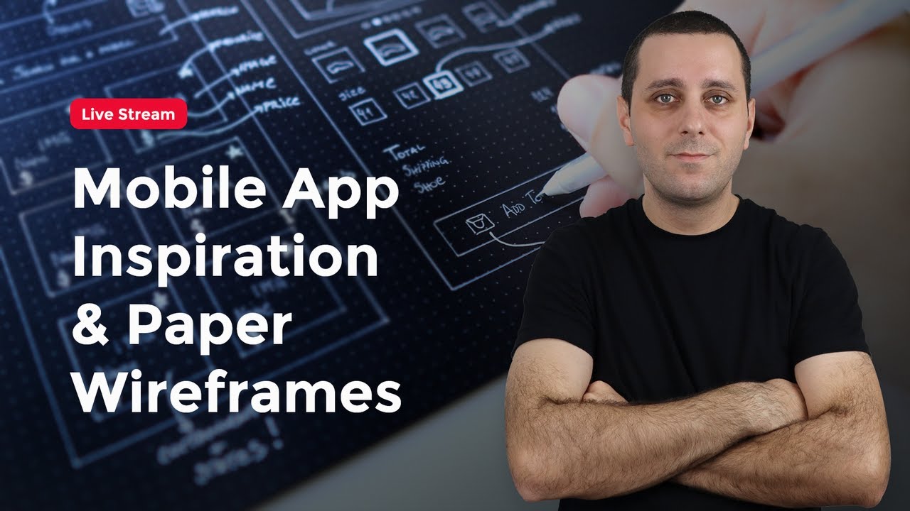 Mobile App Inspiration And Paper Wireframes - YouTube