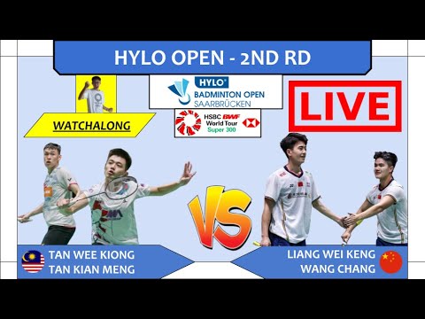 KIAN MENG/WEE KIONG 🇲🇾 vs. LIANG WK/WANG C 🇨🇳 LIVE! HYLO Open 2nd Rd ...