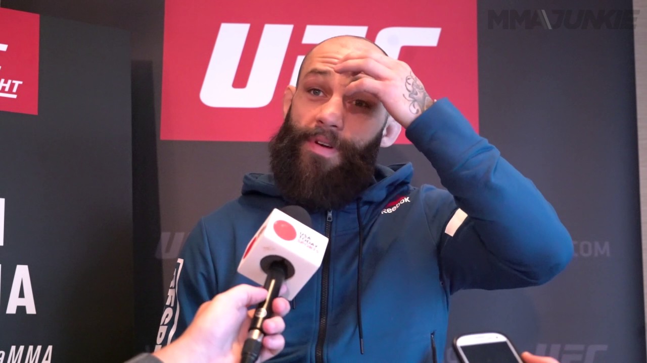 Sam Sicilia loves his awesome situation at UFC Fight Night 105 - YouTube