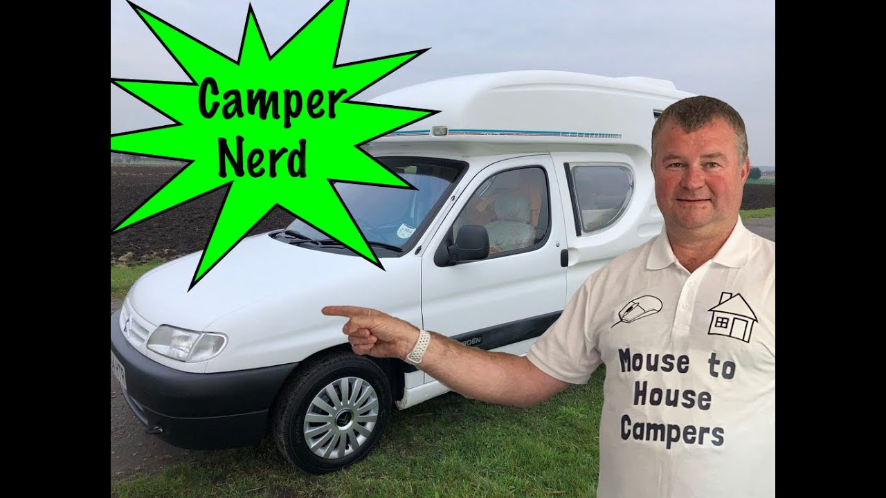 1999 BERLINGO CITREON ROMAHOME DUO PLUS REVIEW BY CAMPER NERD ANTONY ...