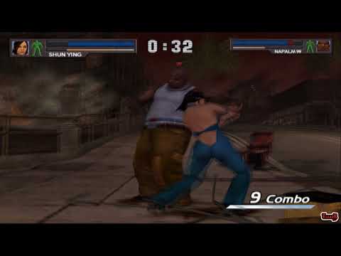Urban Reign PS2 | Mission 68 Sneak Attack (Napalm 99 Vs Shun Ying Lee)