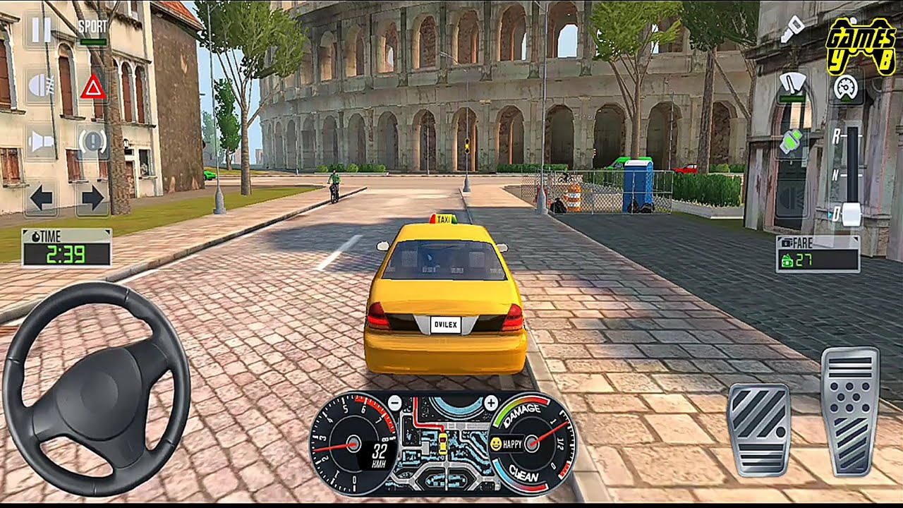 Taxi Sim 2020 #2 (Rome - Day) - Android Gameplay 1080p60 - YouTube