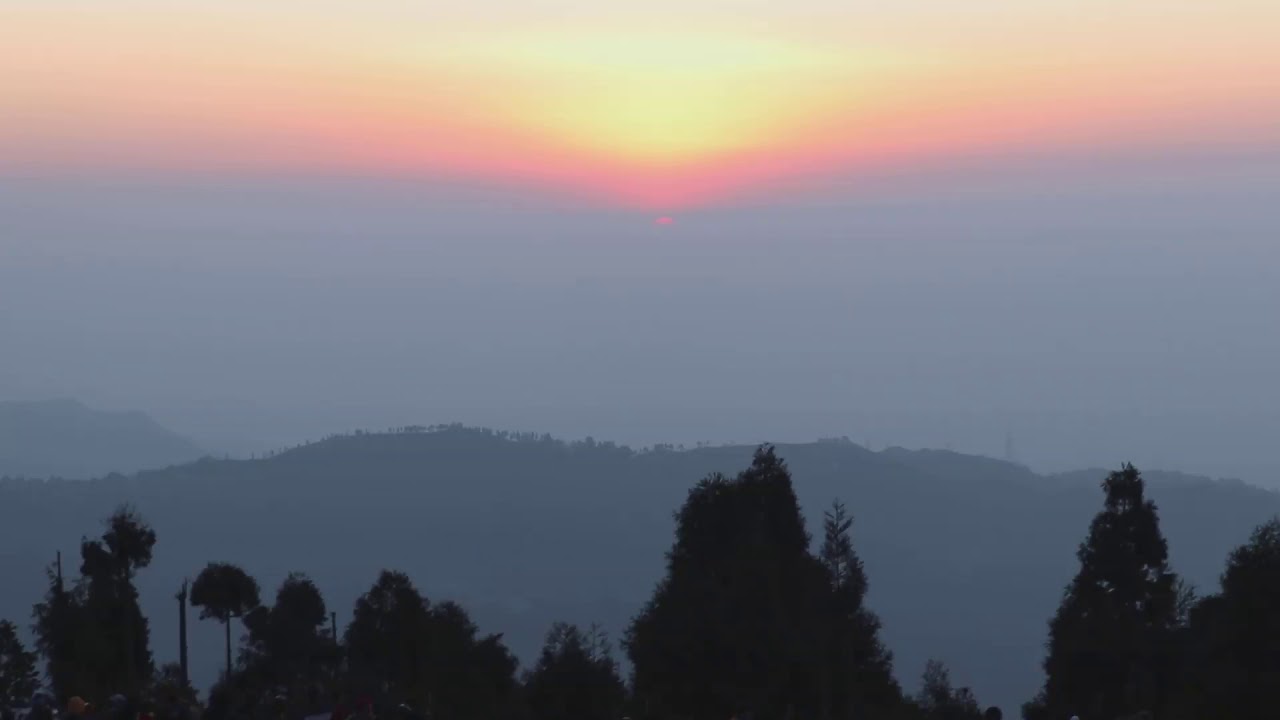 Sun Rise From Shree Antu Hill, Illam, Nepal, Love the rise of the sun ...
