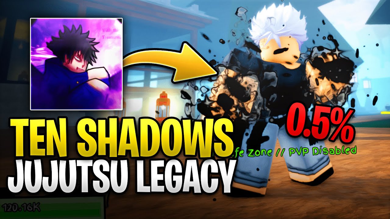 Jujutsu legacy | *NEW* Ten Shadows Showcase #jujutsulegacy - YouTube