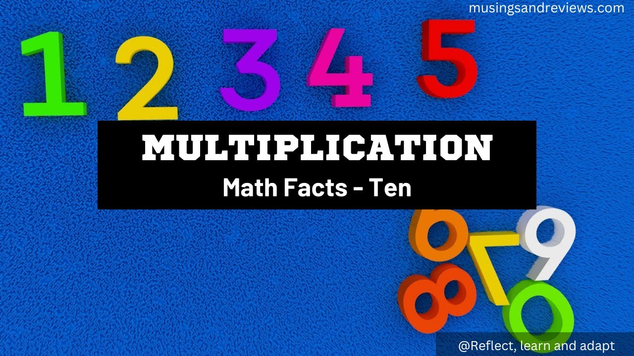 Multiplication Mathfacts Ten - YouTube