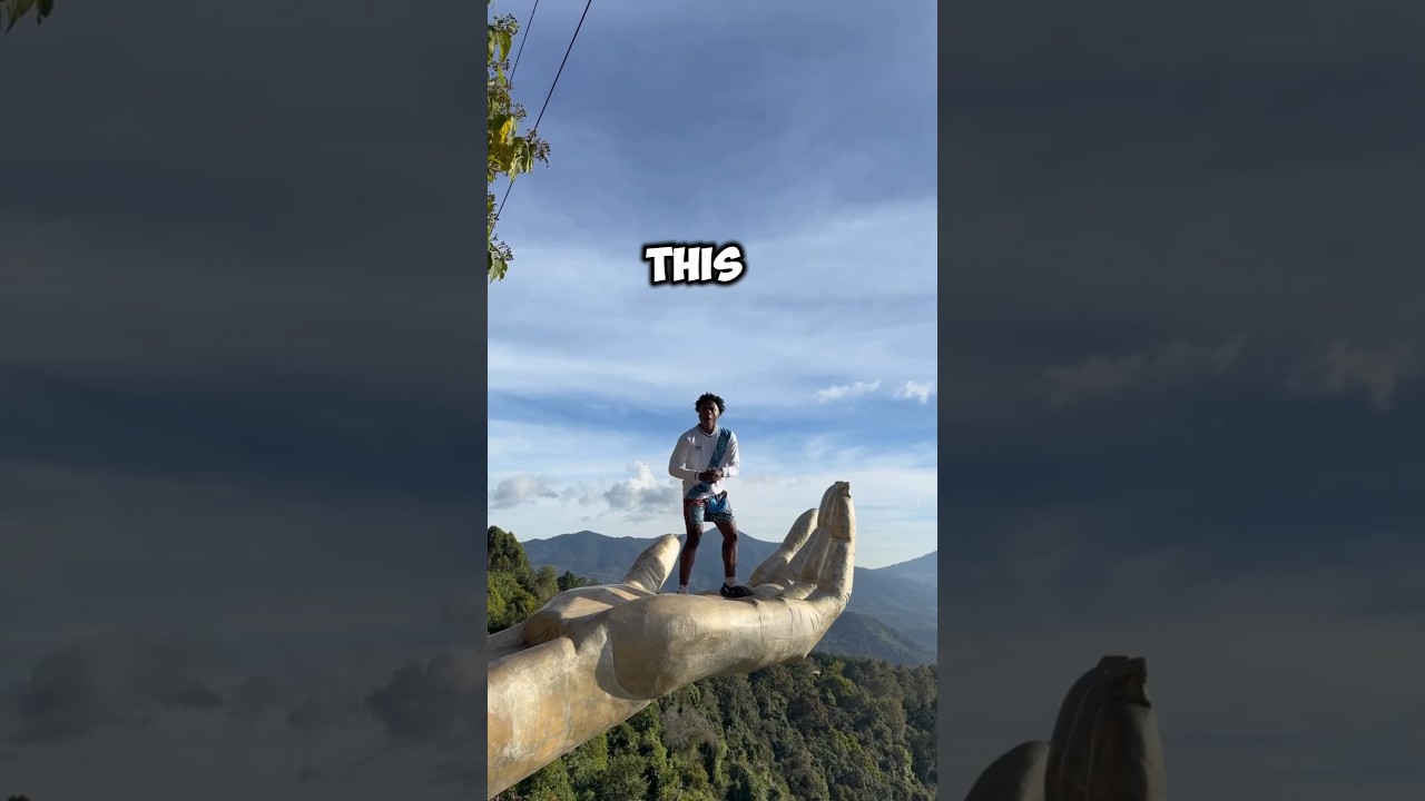 Speed’s INSANE Backflip on the Hand of God Statue! 🤯 #shorts #speed # ...