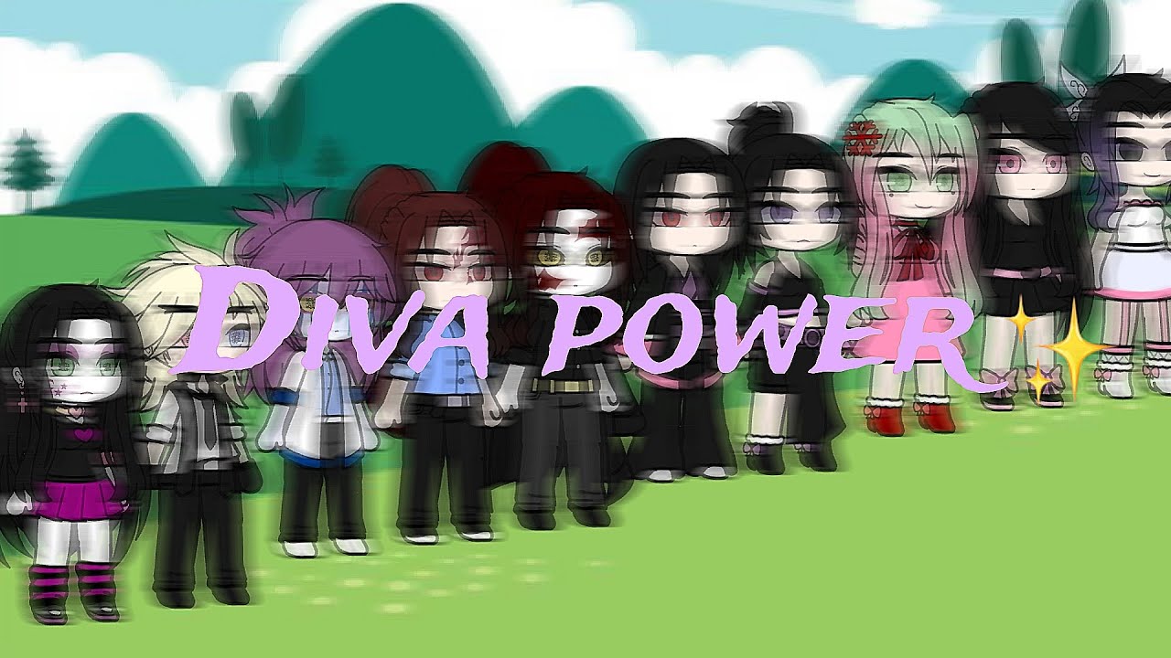 Demon slayer characters in Diva power @SimgmProductions - YouTube