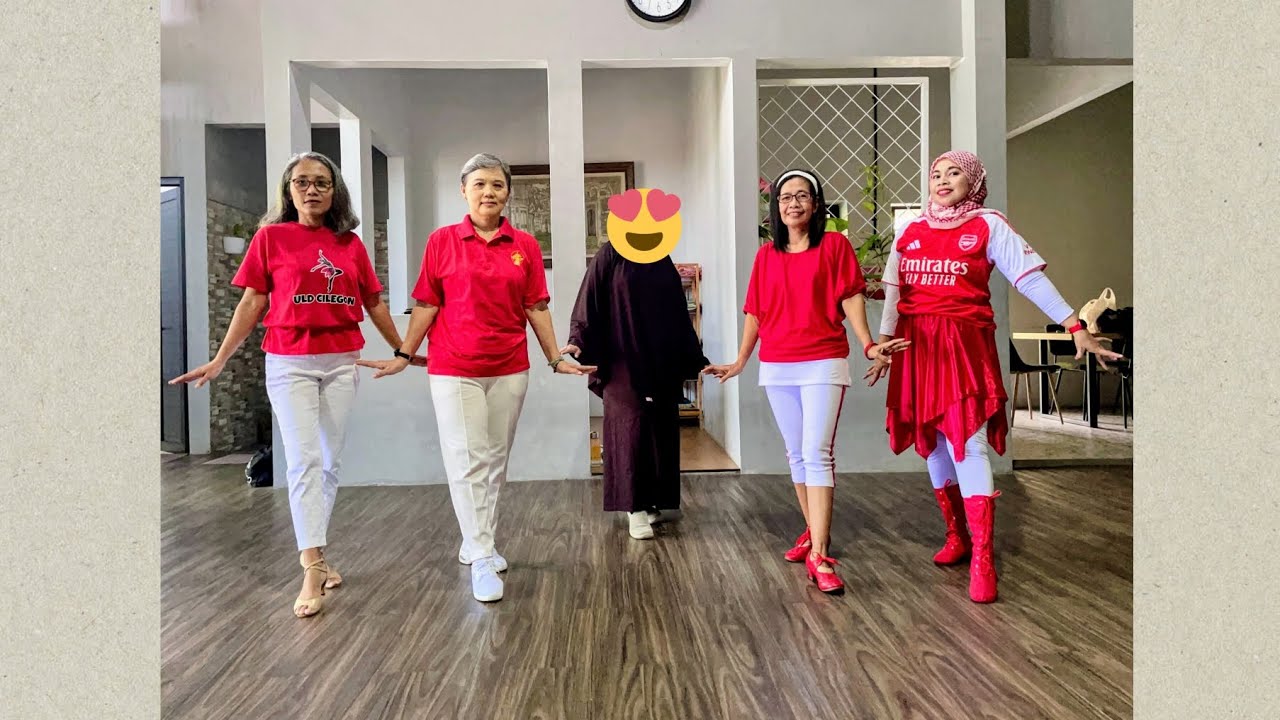 SHAKY SHAKY line dance - High Beginner [demo by Laras Studio Linedance ...