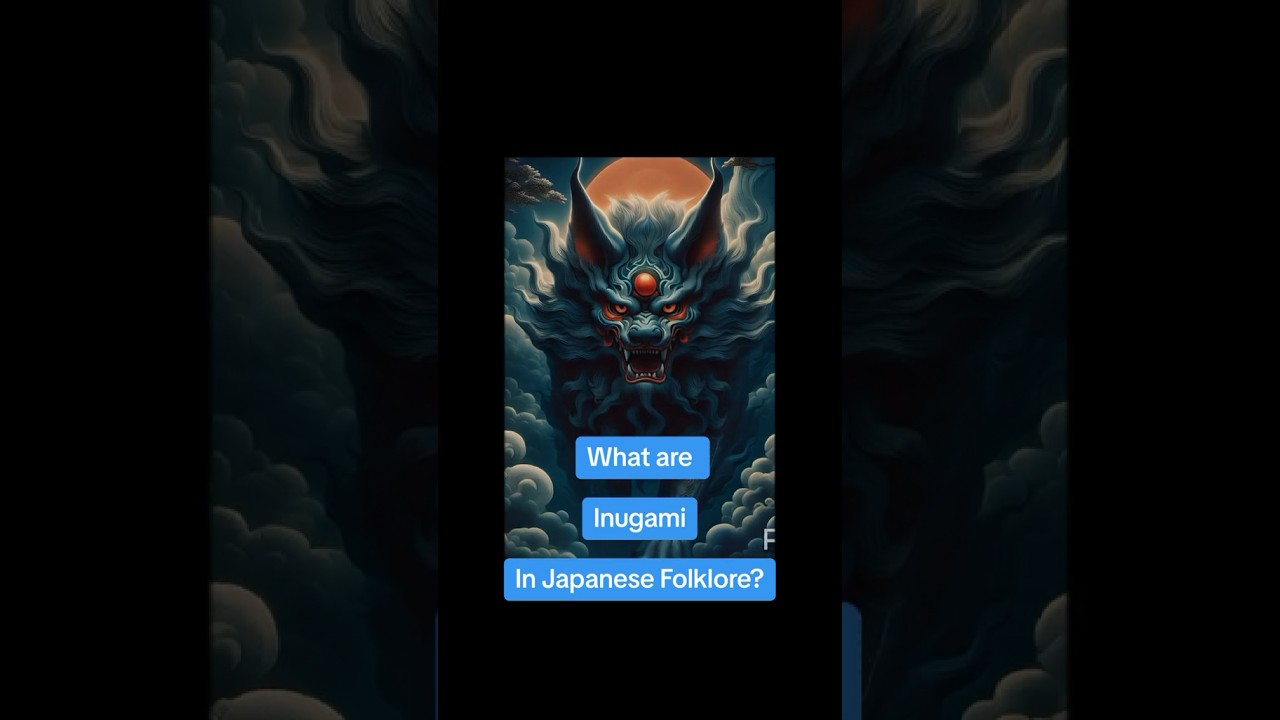 What are Inugami in Japanese Folklore? #mythology #youtubeshorts # ...