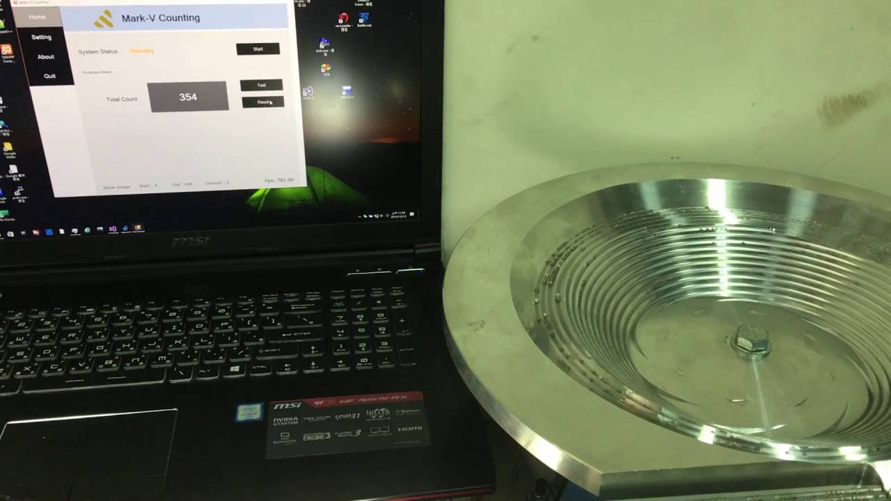 High Speed Vision Counting for Small Parts - YouTube