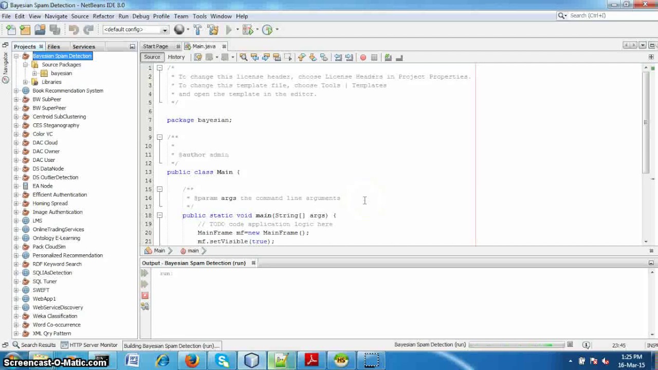 Content Based Spam Detection in Email Using Bayesian Classifier - YouTube