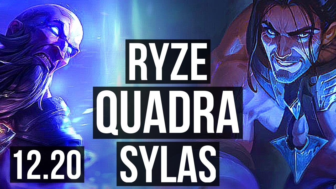 RYZE vs SYLAS (TOP) | Quadra, Legendary | KR Diamond | 12.20 - YouTube
