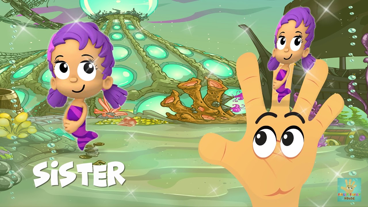 Bubble guppies finger family | The Finger Family song | kids songs | By ...