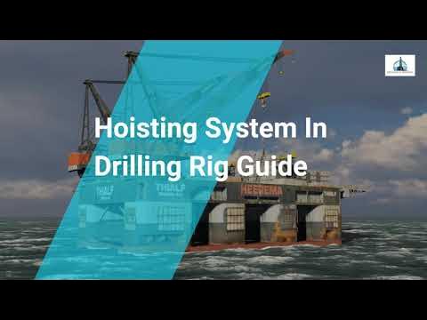 Drilling Manual | Hoisting system in drilling rig - YouTube
