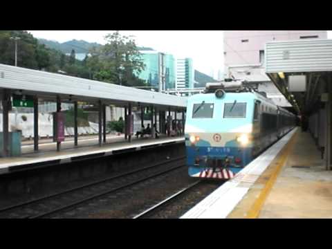 {ICTT} SS8 0166 haul T809 through train pass slowly - YouTube