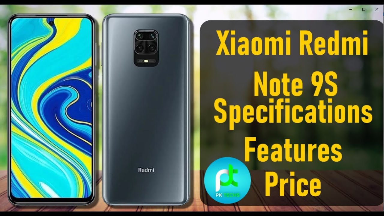 Xiaomi Redmi Note 9S || Specs || Features || Price - YouTube
