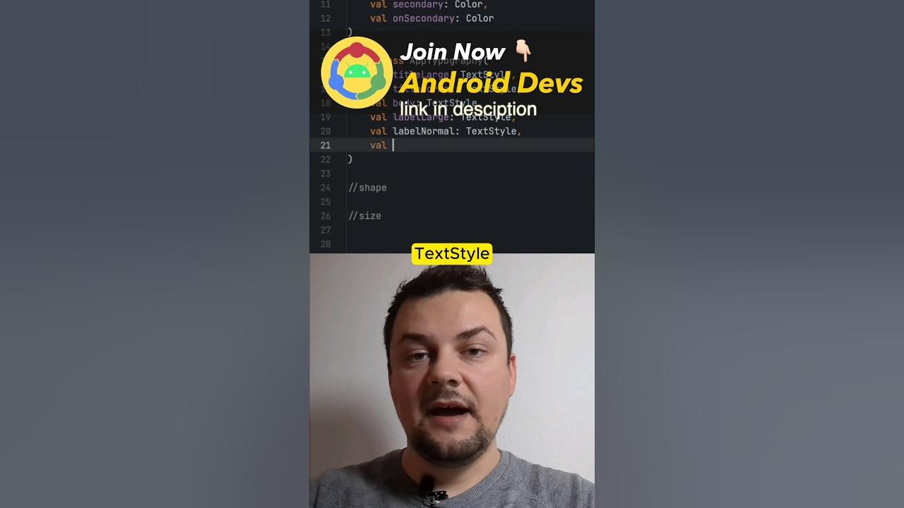 Custom Design System in Jetpack Compose | Typography #androiddev #jetpackcompose - YouTube