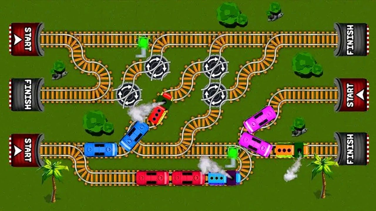 Train Track Maze - Classic Make Puzzle Game - Android Gameplay #1602 ...