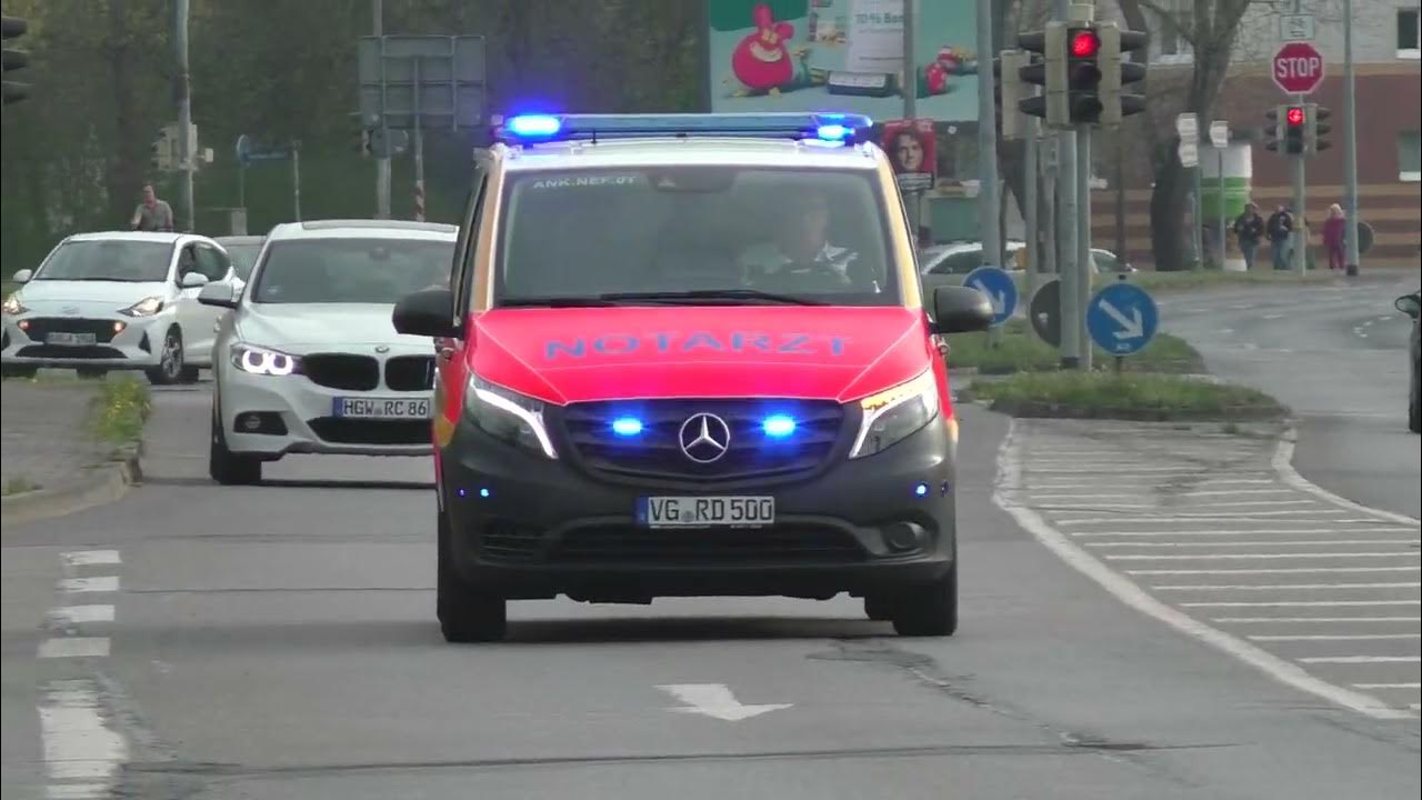 [alleine zur Notaufnahme!] Neues NEF ASB Notarztwache Anklam - YouTube