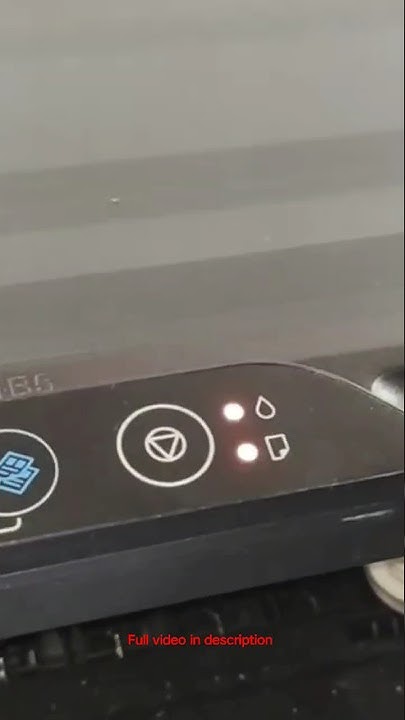 Epson L3110 Printer Scanner Error Problem Solved।।Epson printer 2 red ...