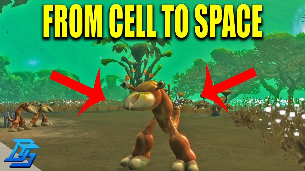 Demo Demonstrates Spore ,Evolution from Cell to Space - SPORE - Part 1 ...