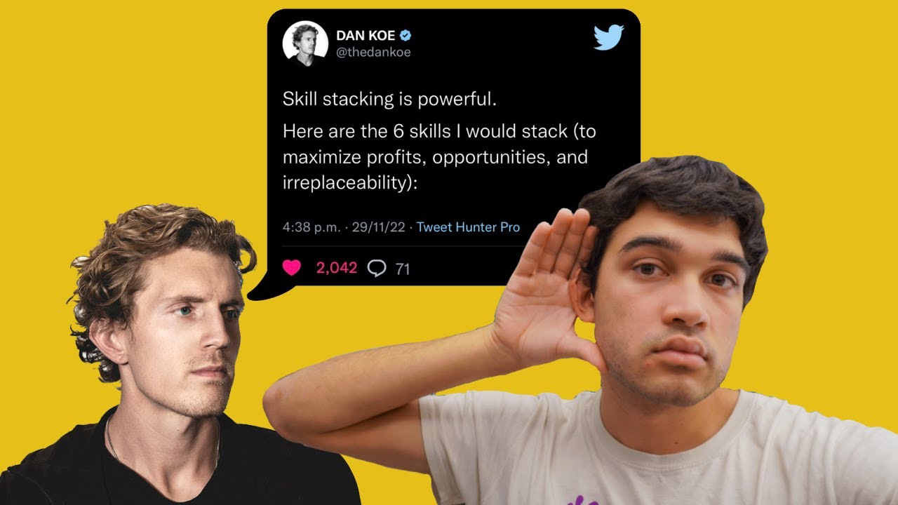 Skill Stacking, how to make yourself more valuable by learning six skills - YouTube