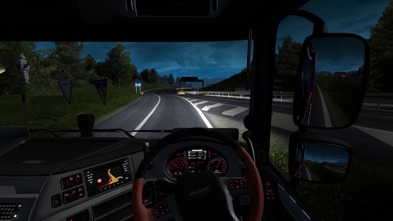 Euro Truck Simulator 2 - Newcastle to Londonderry/Derry with my DAF XF ...