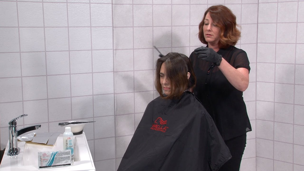 How to Remove Unwanted Hair Color at Home by Wella Color Charm - YouTube