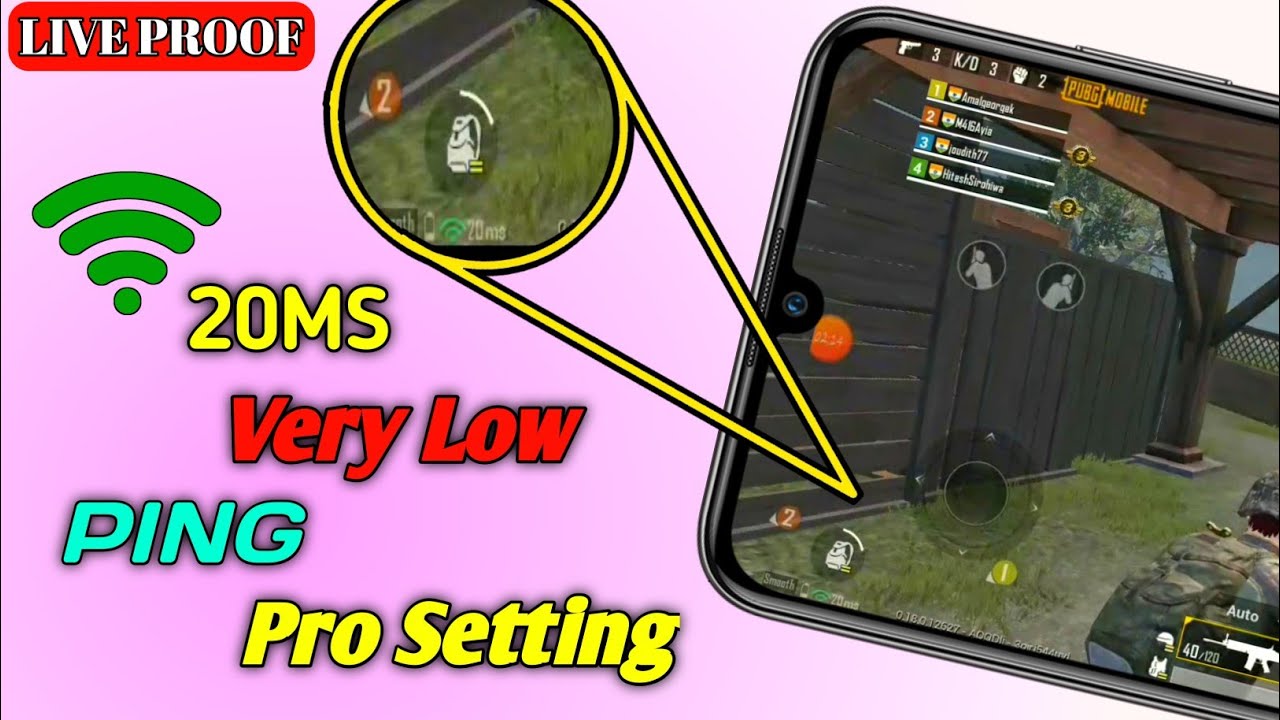 🎮 Fix High Ping Problem In PUBG Mobile | How to Solve Lag Problem in ...