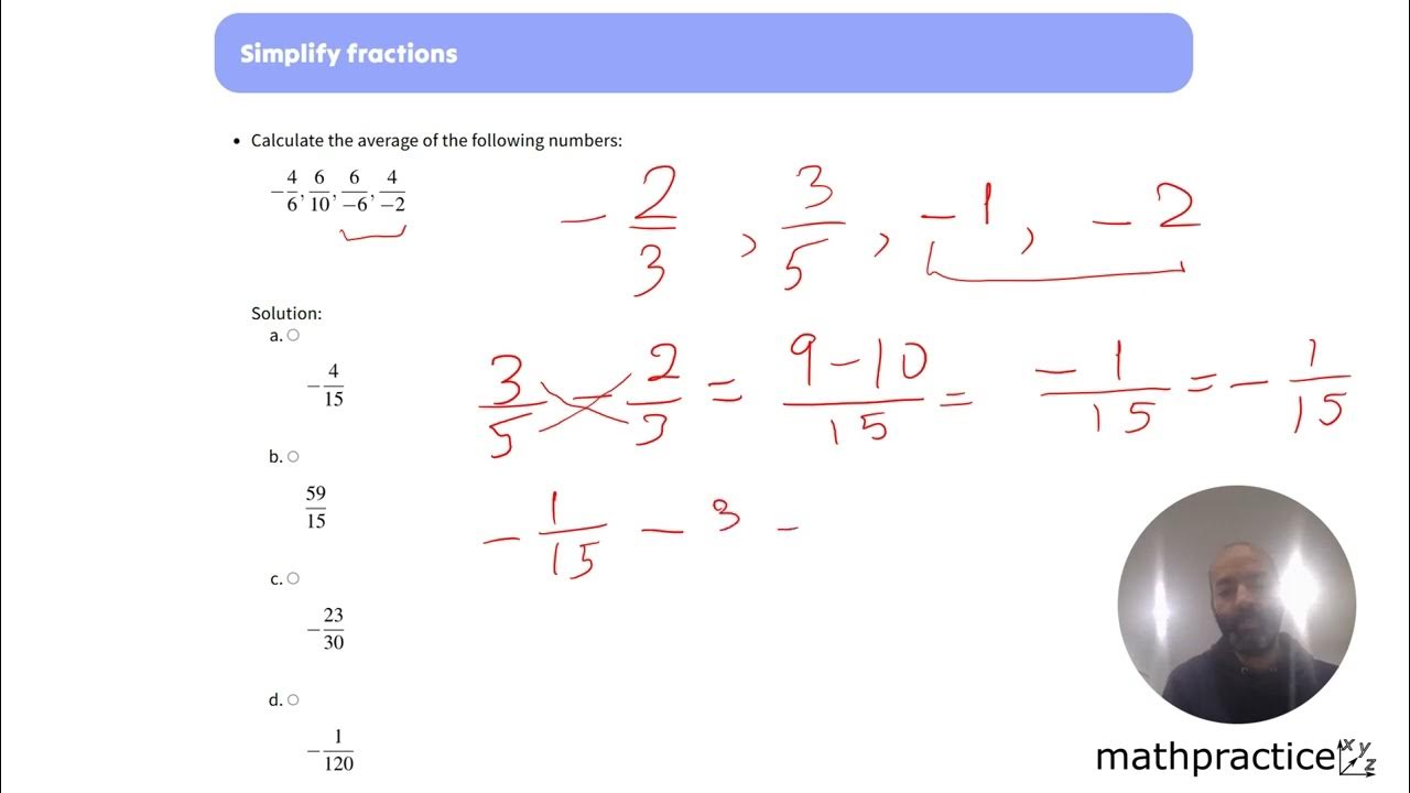 Mathpractice.xyz explainer: Simplify fractions - YouTube